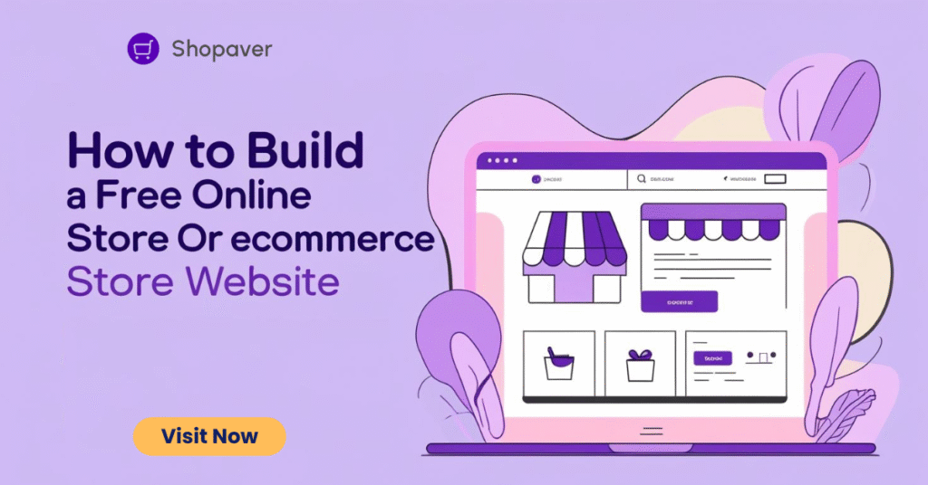 How to Build a Free Online Store or eCommerce Website - Shopaver Blog