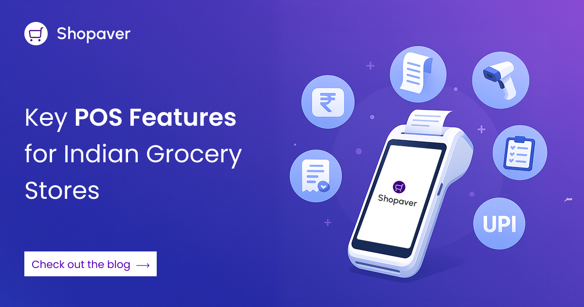 Top 10 POS Features for Grocery Store in India (2026 Guide)
